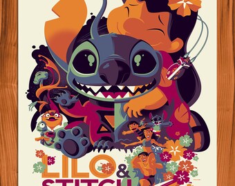 Stitch poster | Etsy