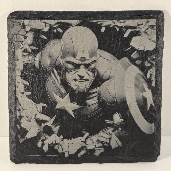 Custom Superhero Coasters - Etsy