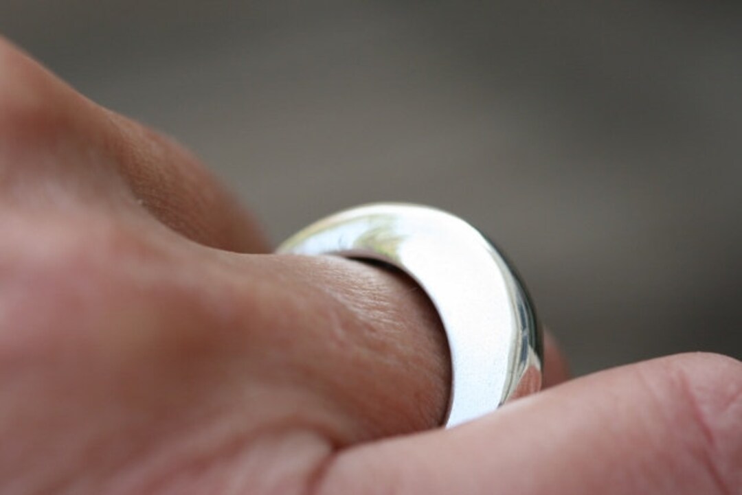 Fine Silver Ring Solid Silver Ring Handcrafted Artisan - Etsy
