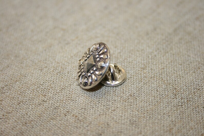 Silver Lapel Pinhandmade Silver Lapel Pin Statement - Etsy