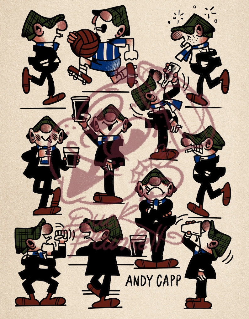 Andy Capp | Etsy