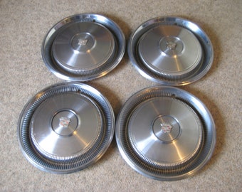 Cadillac Eldorado, Seville 1981-85 Wire Wheel 15 Inch Hubcaps W ...