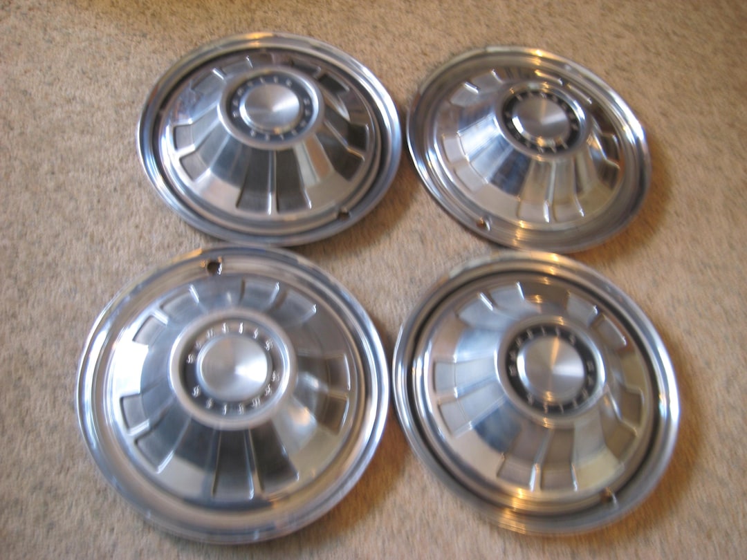 Rambler 1967-68 14 Inch Hubcaps. ( Set of 4 ). - Etsy