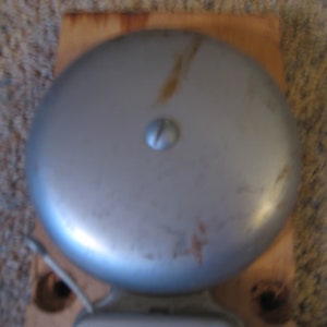 Wall Hanging Bell / Alarm. Vintage. - Etsy