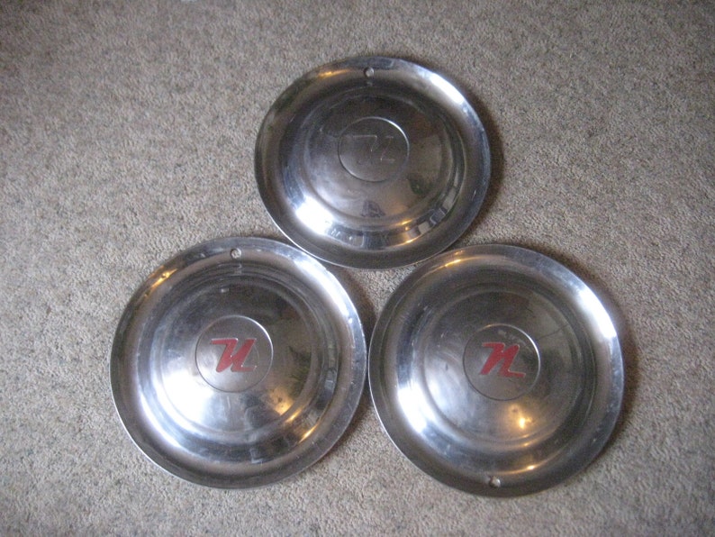 Nash Rambler 1954 15 Inch Hub Caps ( Set of 3 ). - Etsy