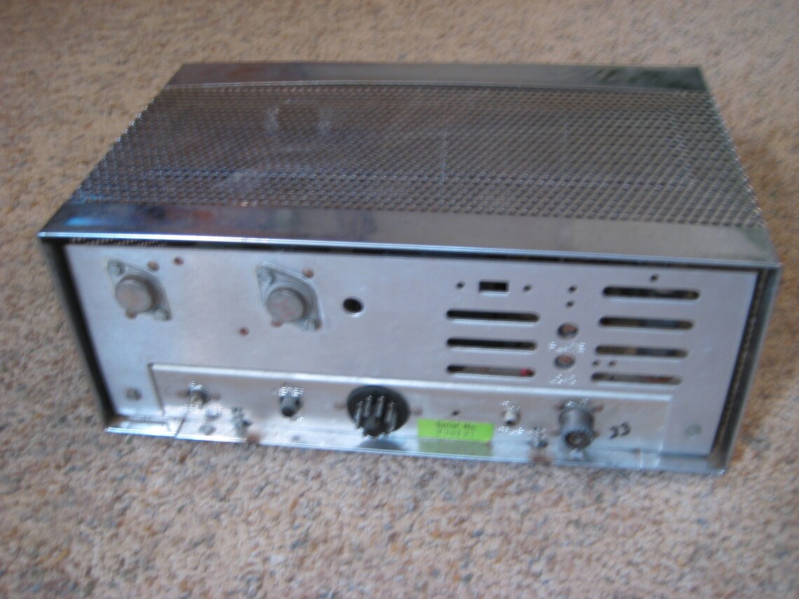 Courier Twenty Three Plus 23 Channel CB Tube Radio Base Transceiver ...