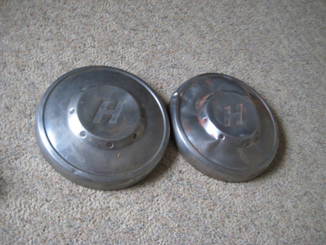 Hudson Hornet ( Super ) 1956-57 Hubcaps. (set of 2 ). - Etsy