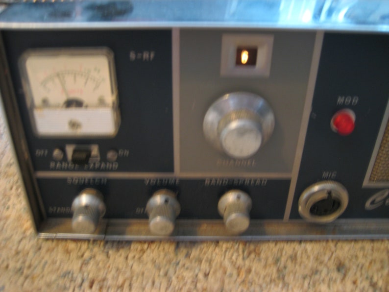 Courier Twenty Three Plus 23 Channel CB Tube Radio Base Transceiver ...