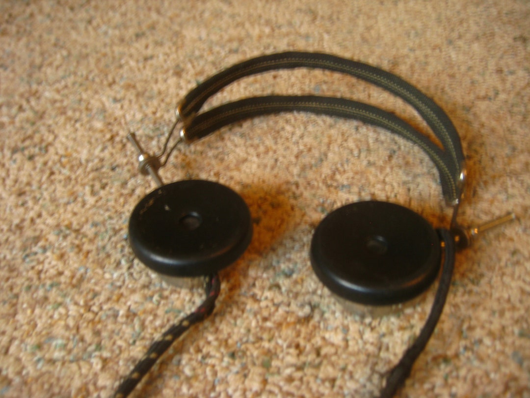 Head Phones Little Spitfire Receiver Vintage Tower MFG Co. Boston Mass ...