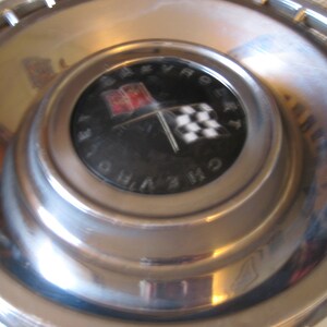 Chevy 1961 Cross Flag 14 Inch Hubcaps. ( Set of 2 ). - Etsy