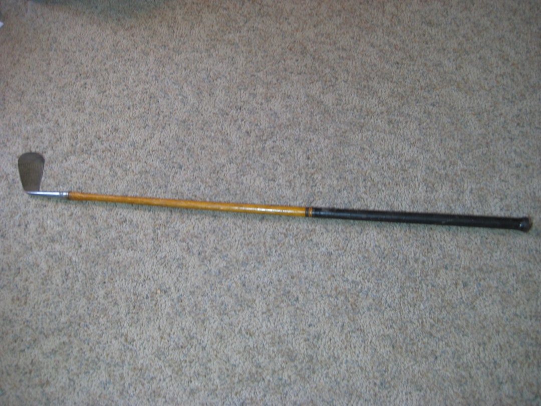 Hiclory Shaft Harry C Lee Co. Chromium Plated "dexter" Mashie # 5 Golf ...