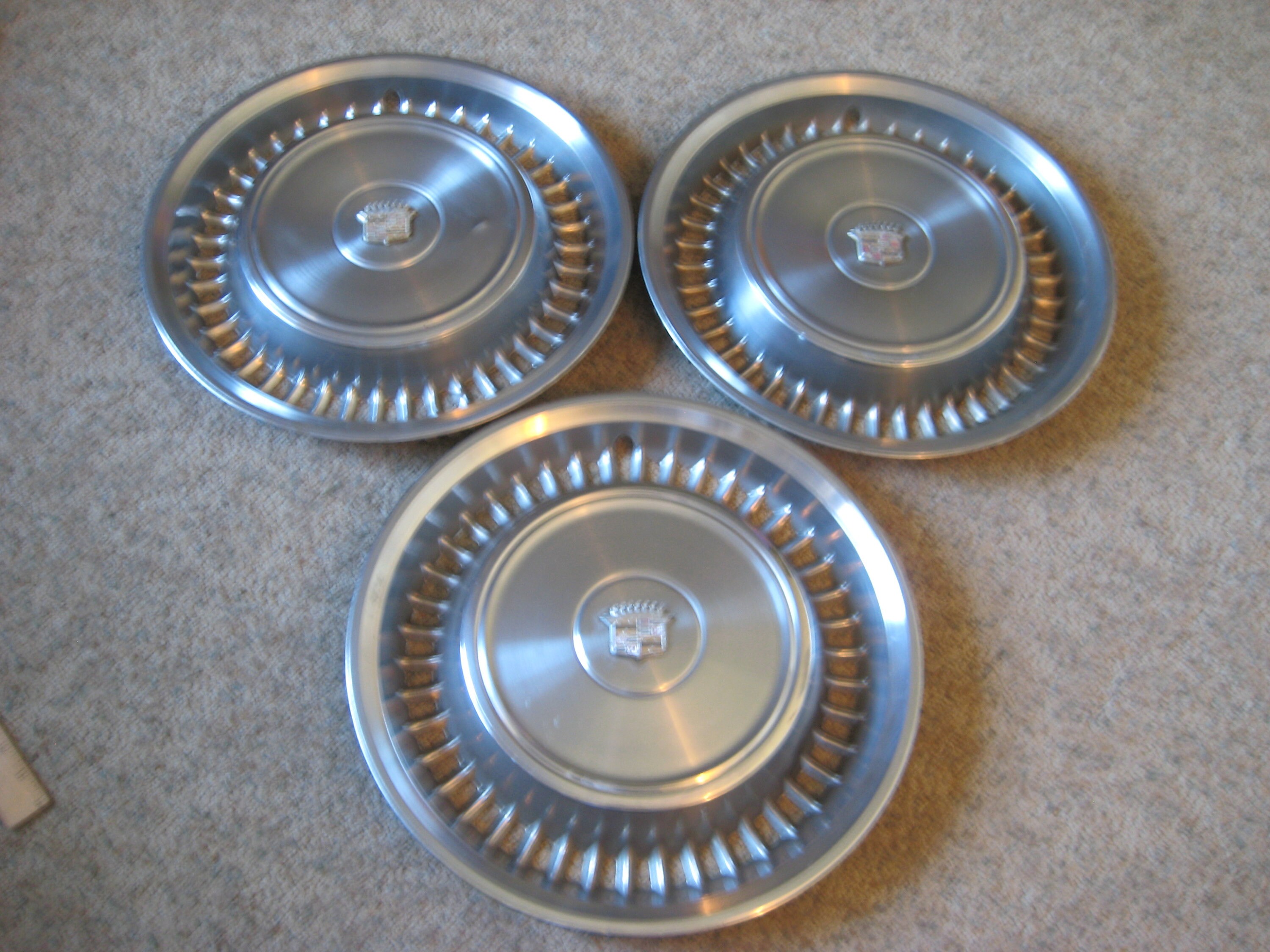 Cadillac Hubcaps. 1971 72. 15 Inch. Set of 3 Etsy