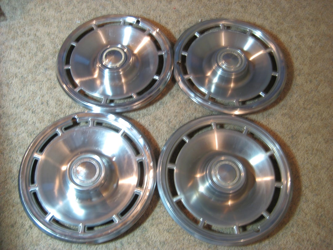 Chevrolet Motor Division 1971-74 Camaro, Chevelle, Nova Hubcaps. ( Set ...
