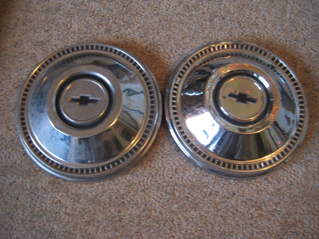 Chevy Impala, Biscayne, Bel Air, 1967 Dog Dish Hubcaps ( Set of 2 ). - Etsy
