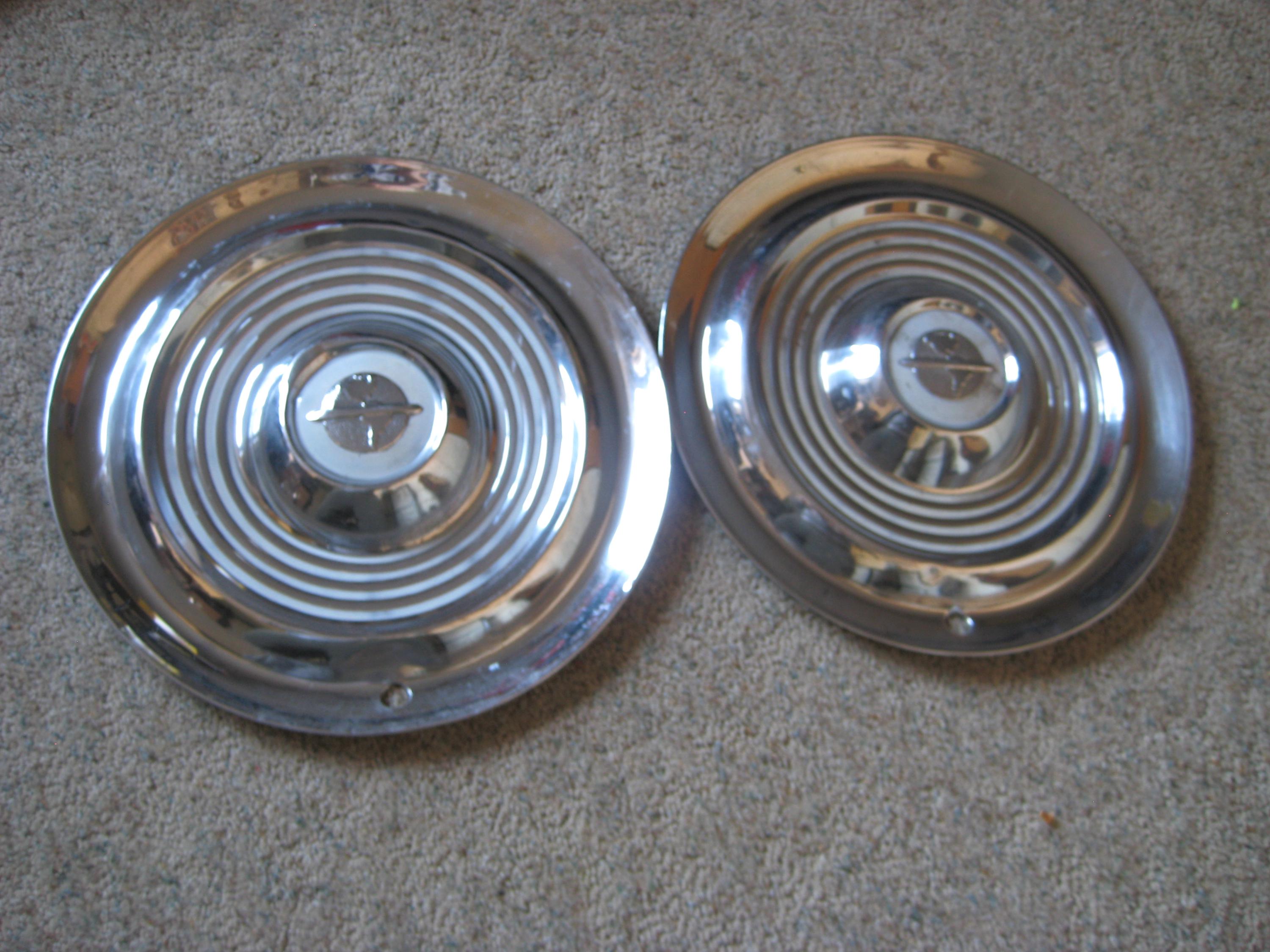 Oldsmobile 1954-55 15 Inch Hubcaps. ( Set of 2 ). - Etsy