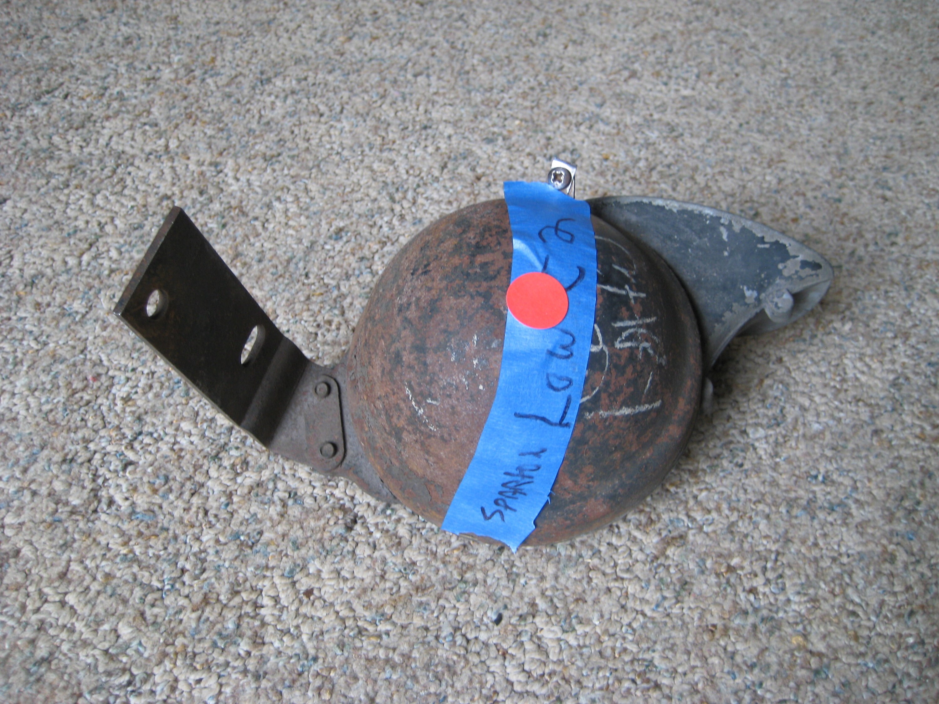 Snail Car Horn. Sparton C 2 LOW . Tested and - Etsy