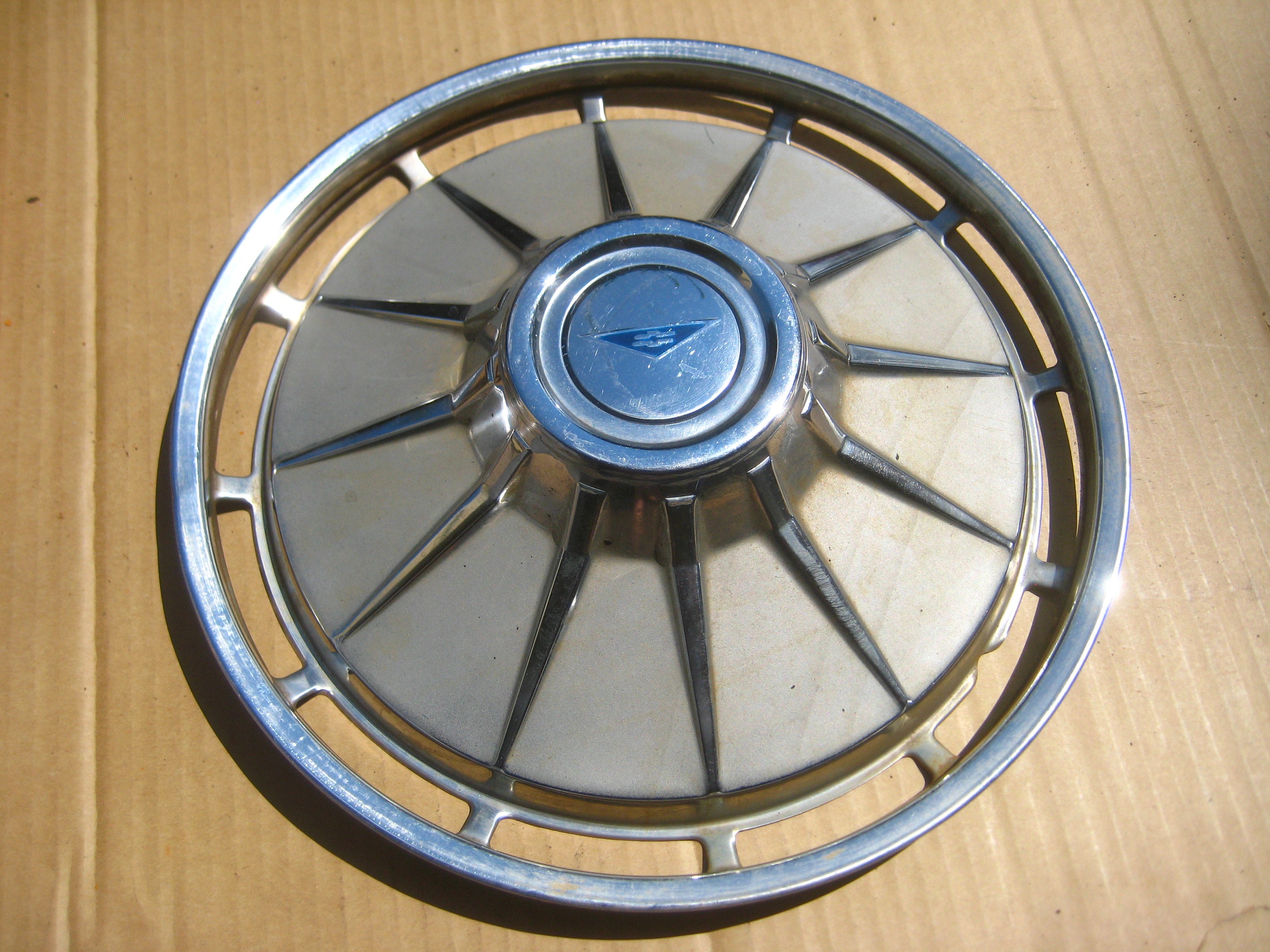 Chevy 1961 Corvair 13 Inch Hub Caps ( Set of 2 ). - Etsy