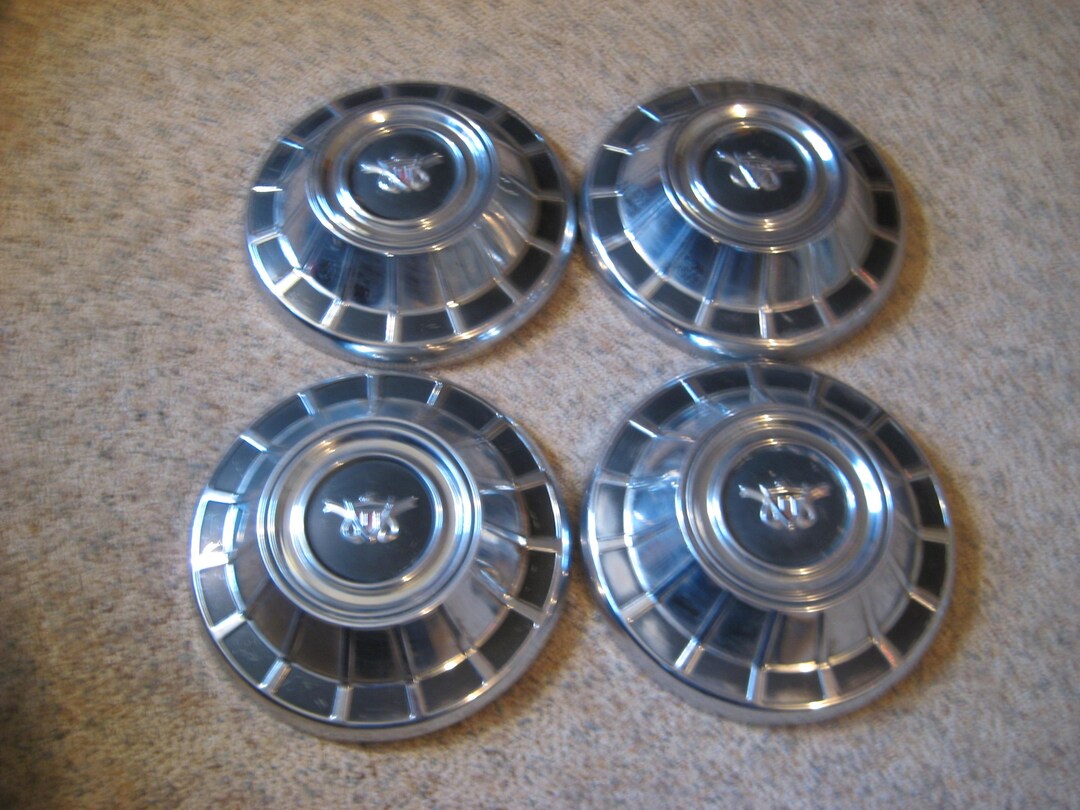 AMC Rambler Ambassador 1966-74 10 Inch Dog Dish Hubcaps. ( Set of 4 ...