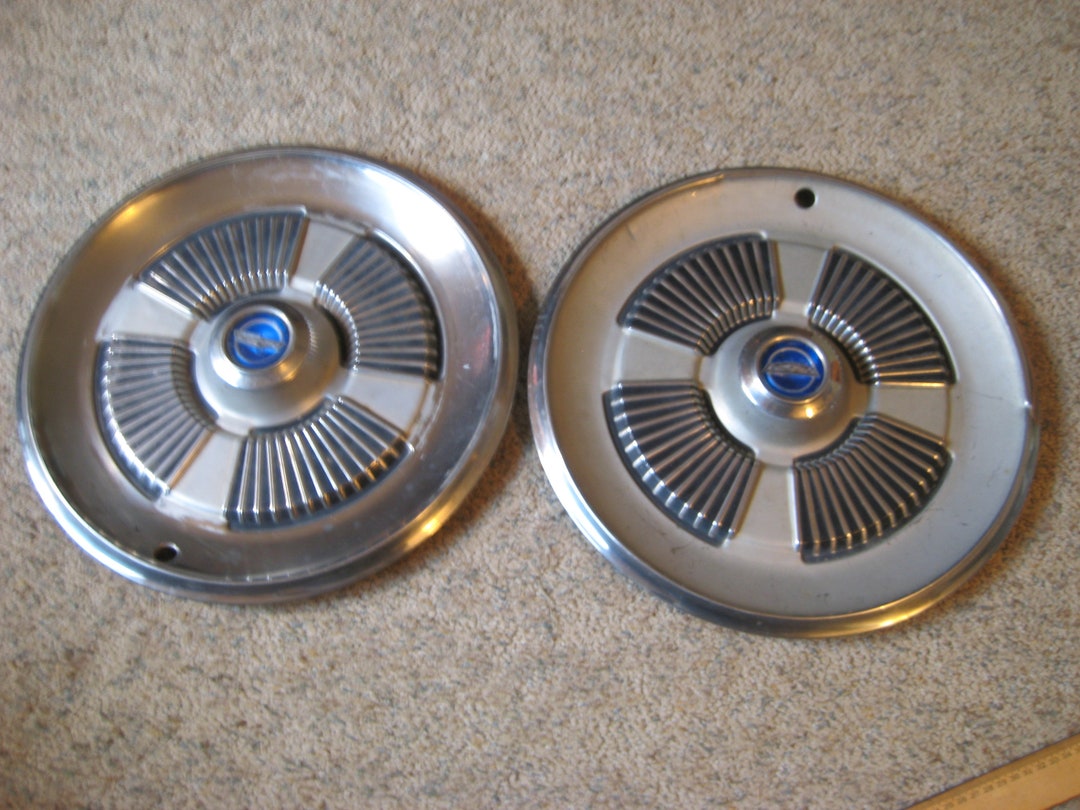 Ford LTD, Galaxie 500 1965 Hubcaps. ( Set of 2 ). - Etsy