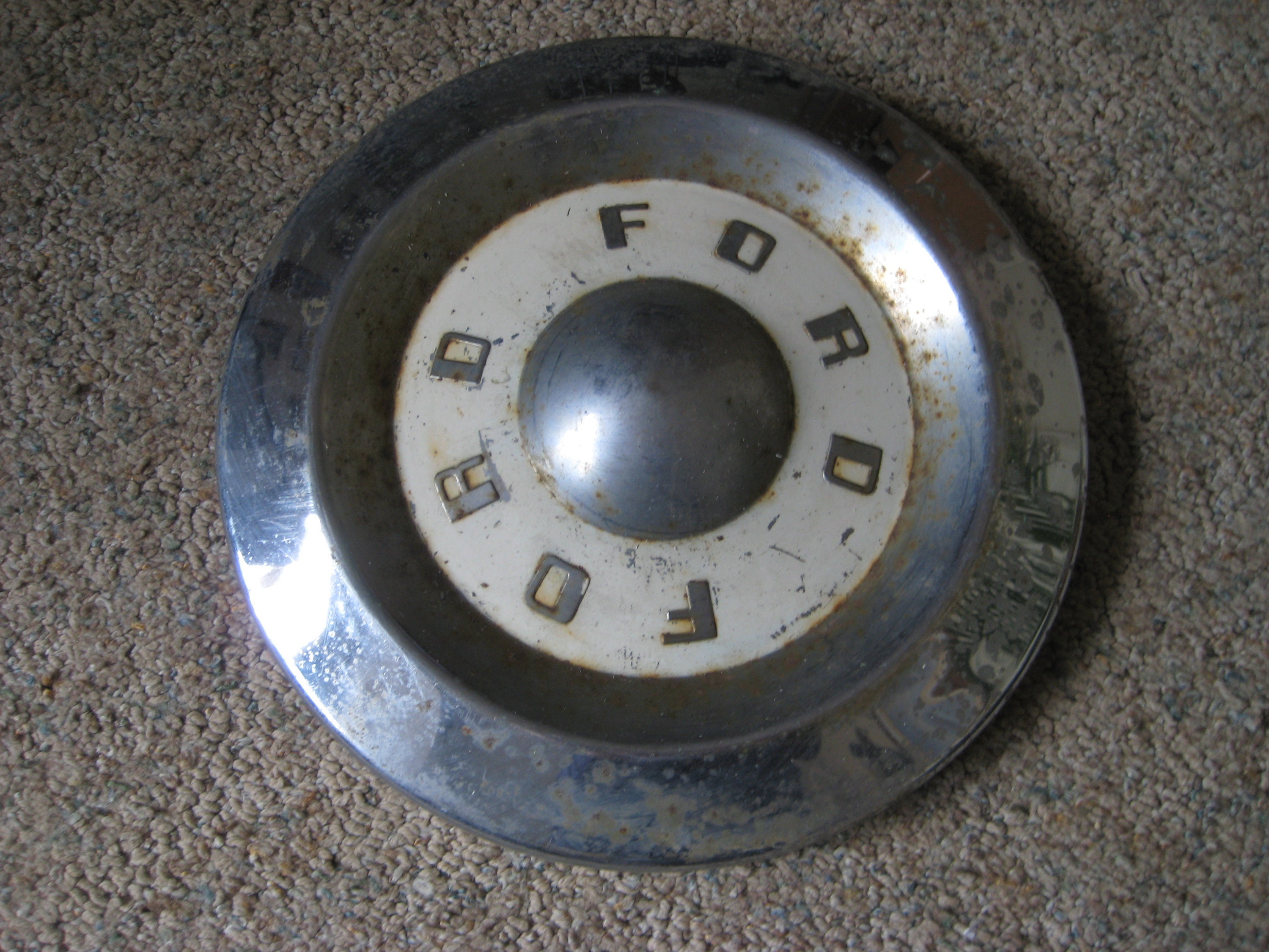 Ford 1957-58 Dog Dish Hub Cap. - Etsy
