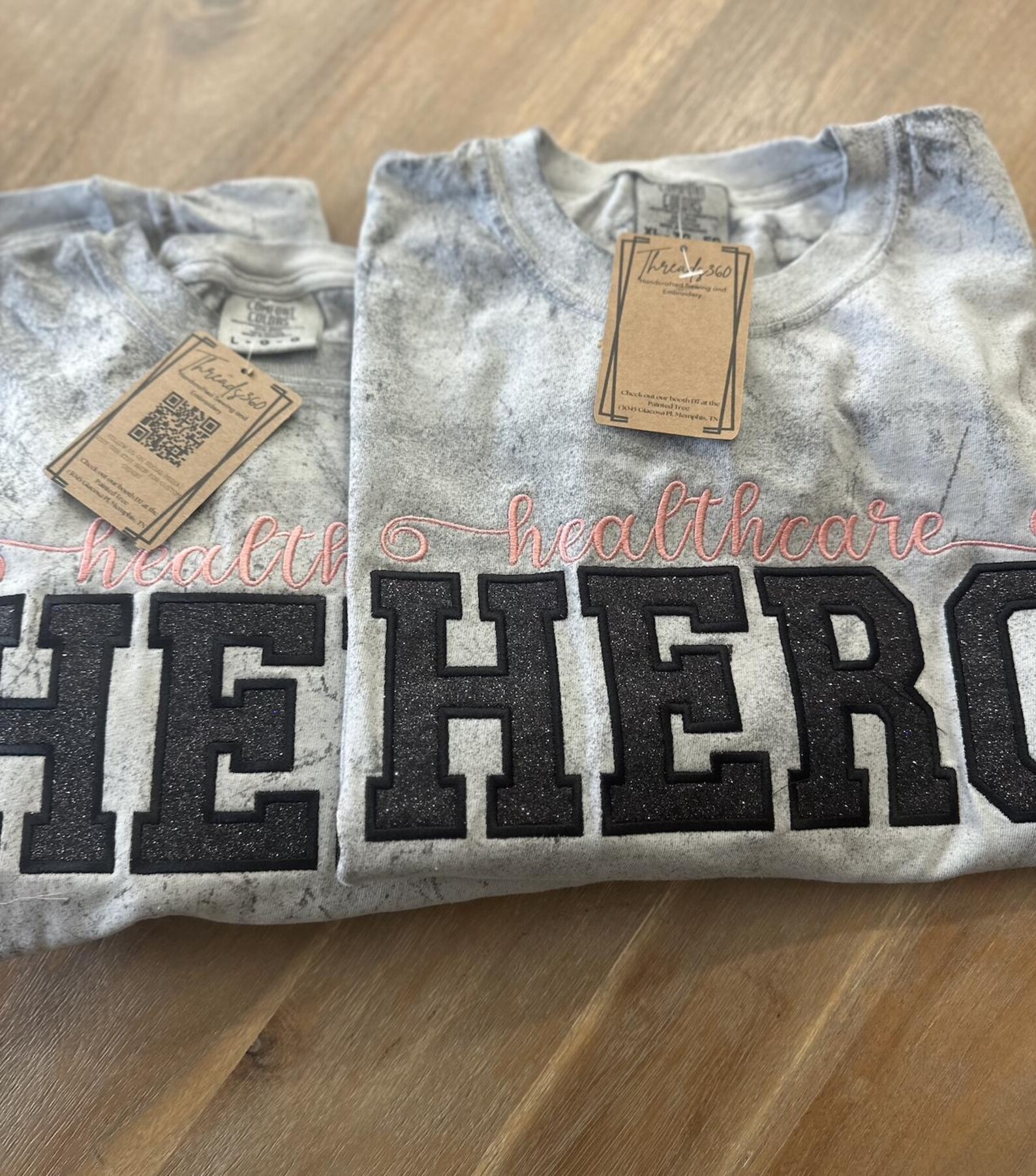 Healthcare Hero Medical Field Shirts Embroidered and Appliquéd With ...