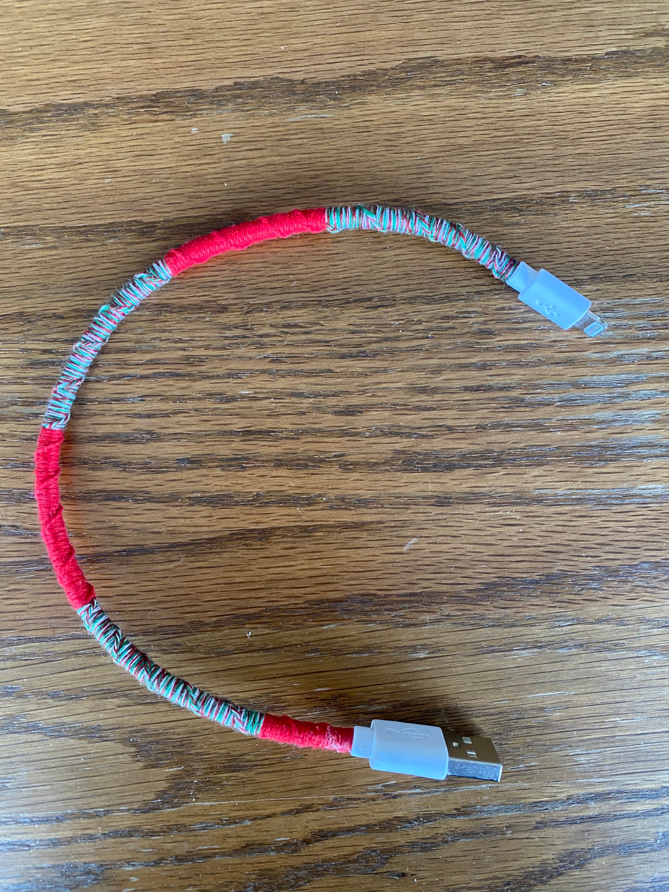 Ready to Send Woven Apple Compatible Lightning USB Cord - Etsy