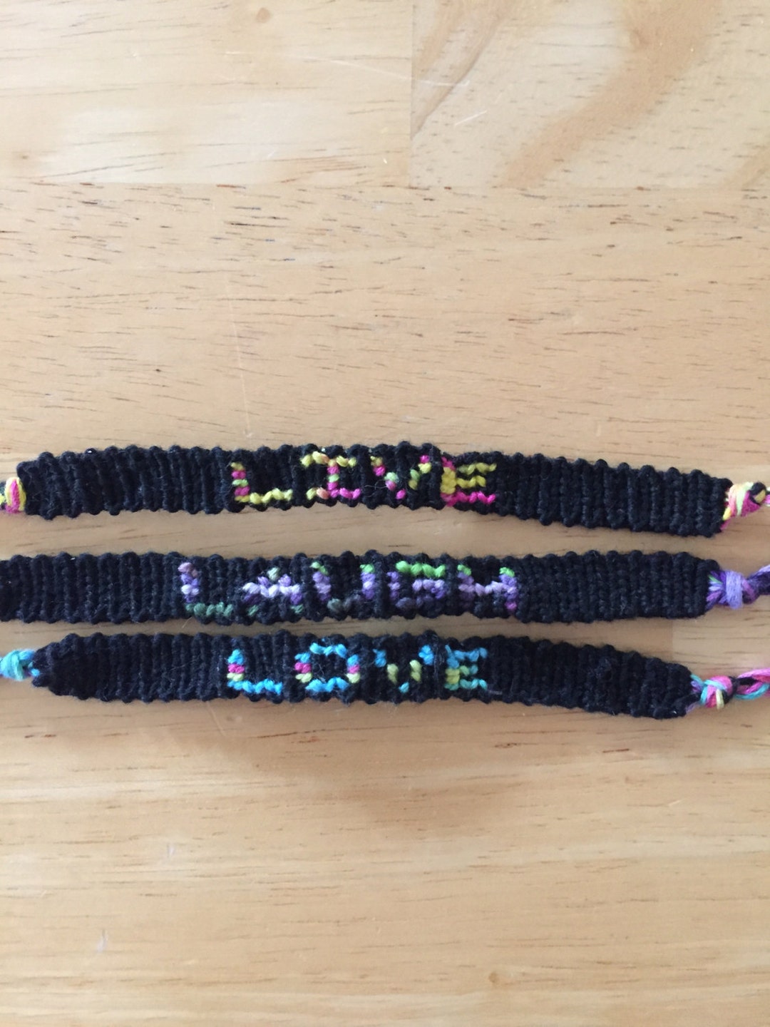 Custom Personalized Name Friendship Bracelet - Etsy