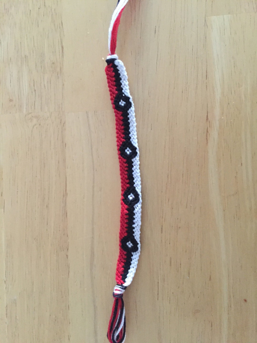 Pokeball Friendship Bracelet - Etsy