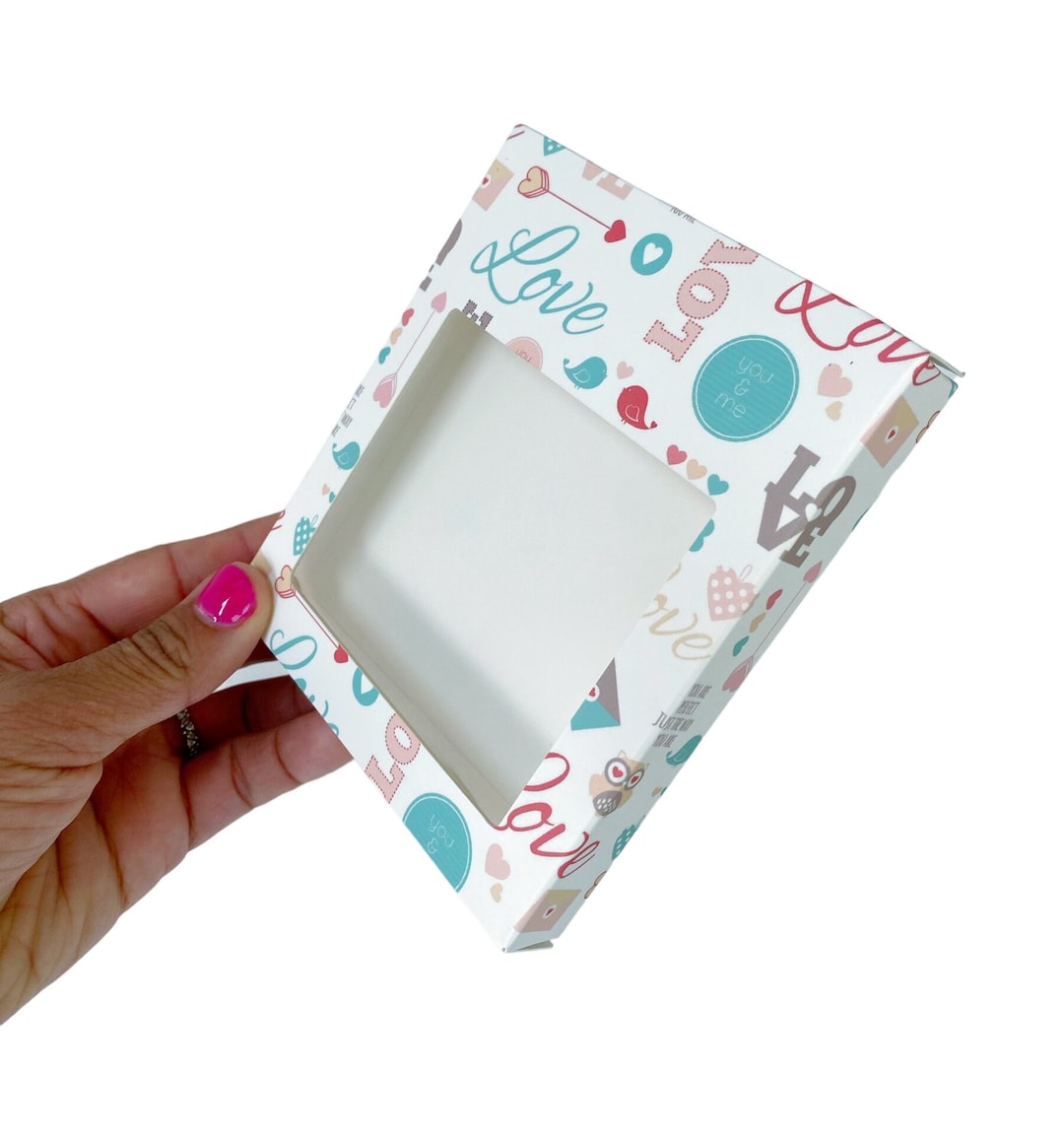 Valentine's Day Cookie Box- Cookie Packaging- Valentine's Box ...