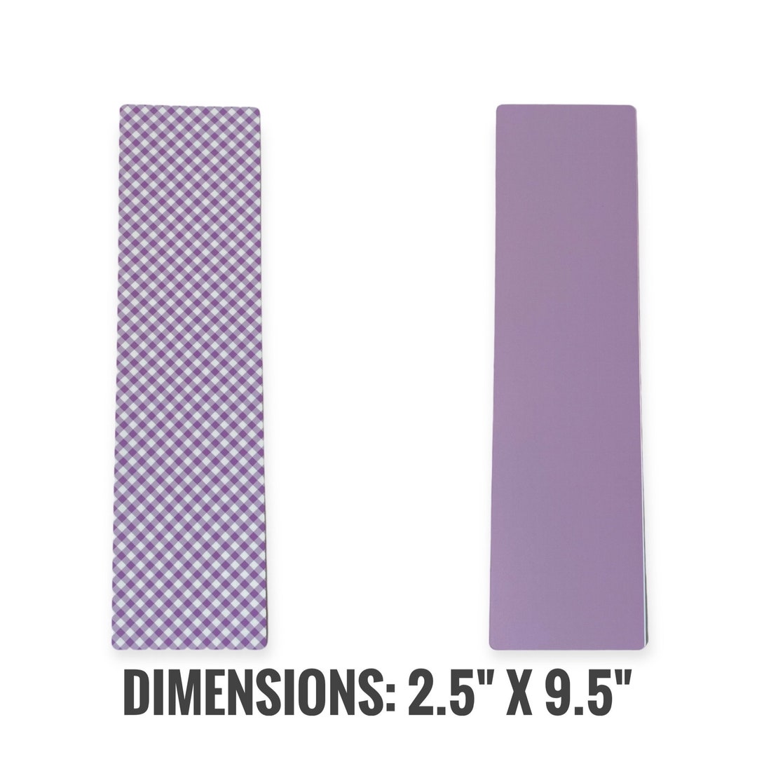 Gingham & Solid Lavender Cookie Backers: Grease-proof Bag Inserts (25 ...