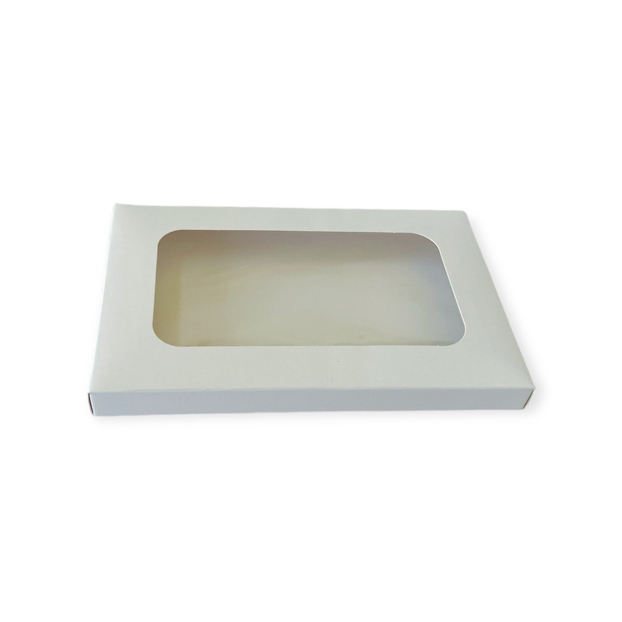 White Medium Cookie Box Cookie Packaging Cookie Window Box Coated ...