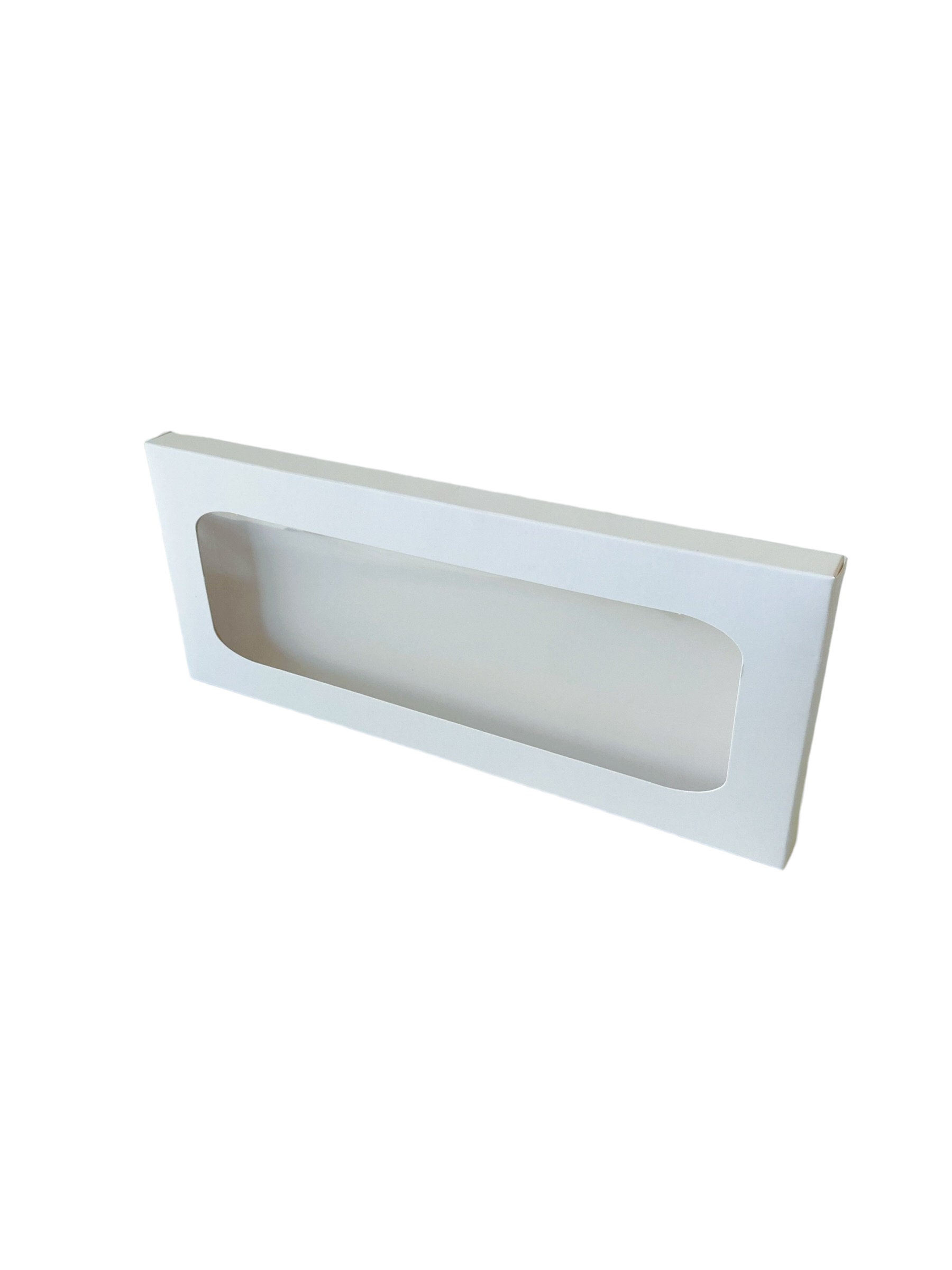 White Large Cookie Box Cookie Packaging Cookie Window Box Coated Cookie ...