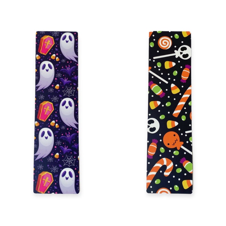 Halloween Double Sided Backer, Halloween Ghosts/ Halloween Candy ...