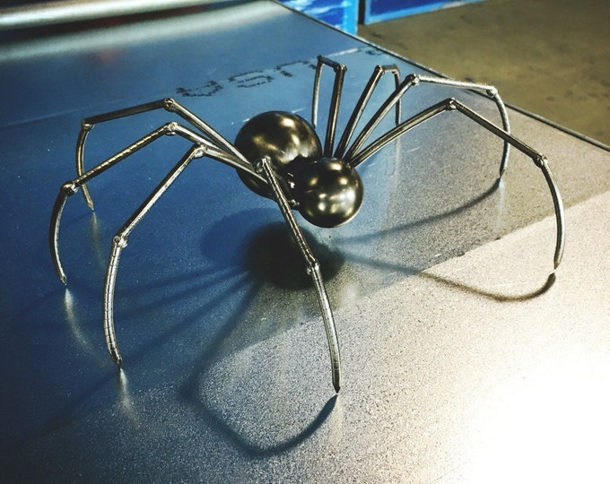 Metal Sculpture, Sculpture, Spider, Welded Spider, Scrap Metal, Metal ...