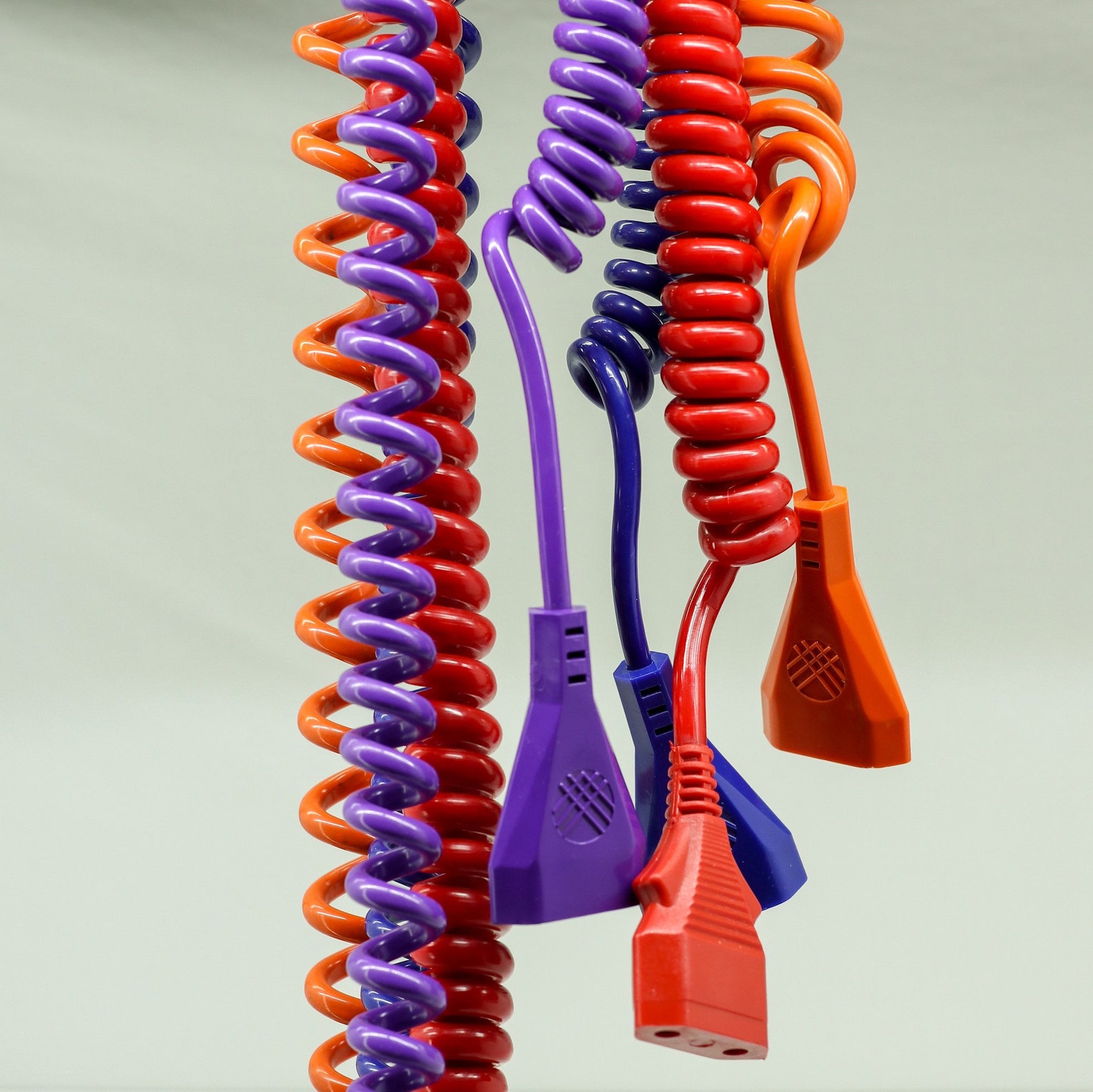 Nos SPIRAL Curly Power Extension CORD Cable 1 Meter 3 | Etsy