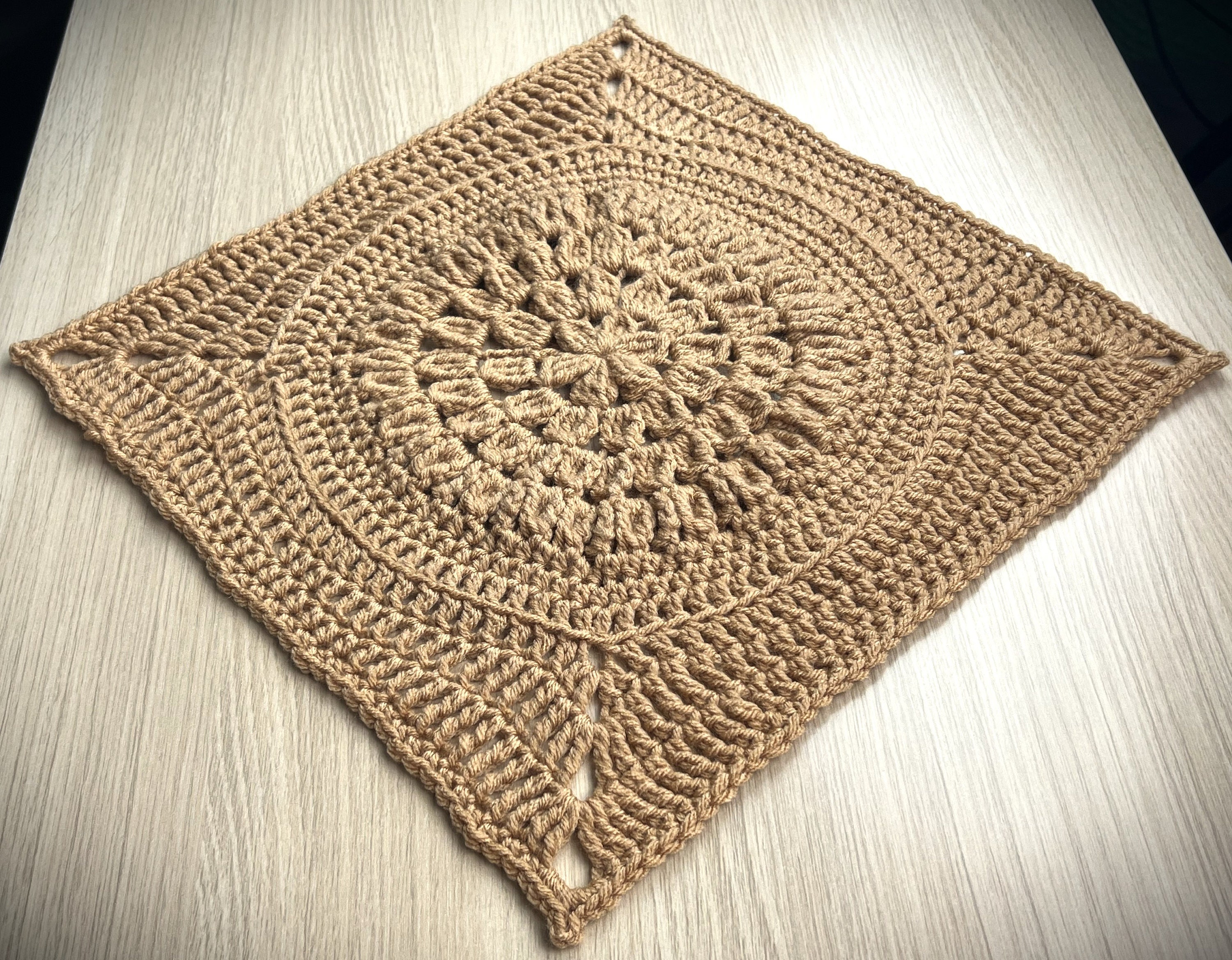 Crochet Autumnus Square+crochet Pattern+crochet Blanket Square+crochet ...