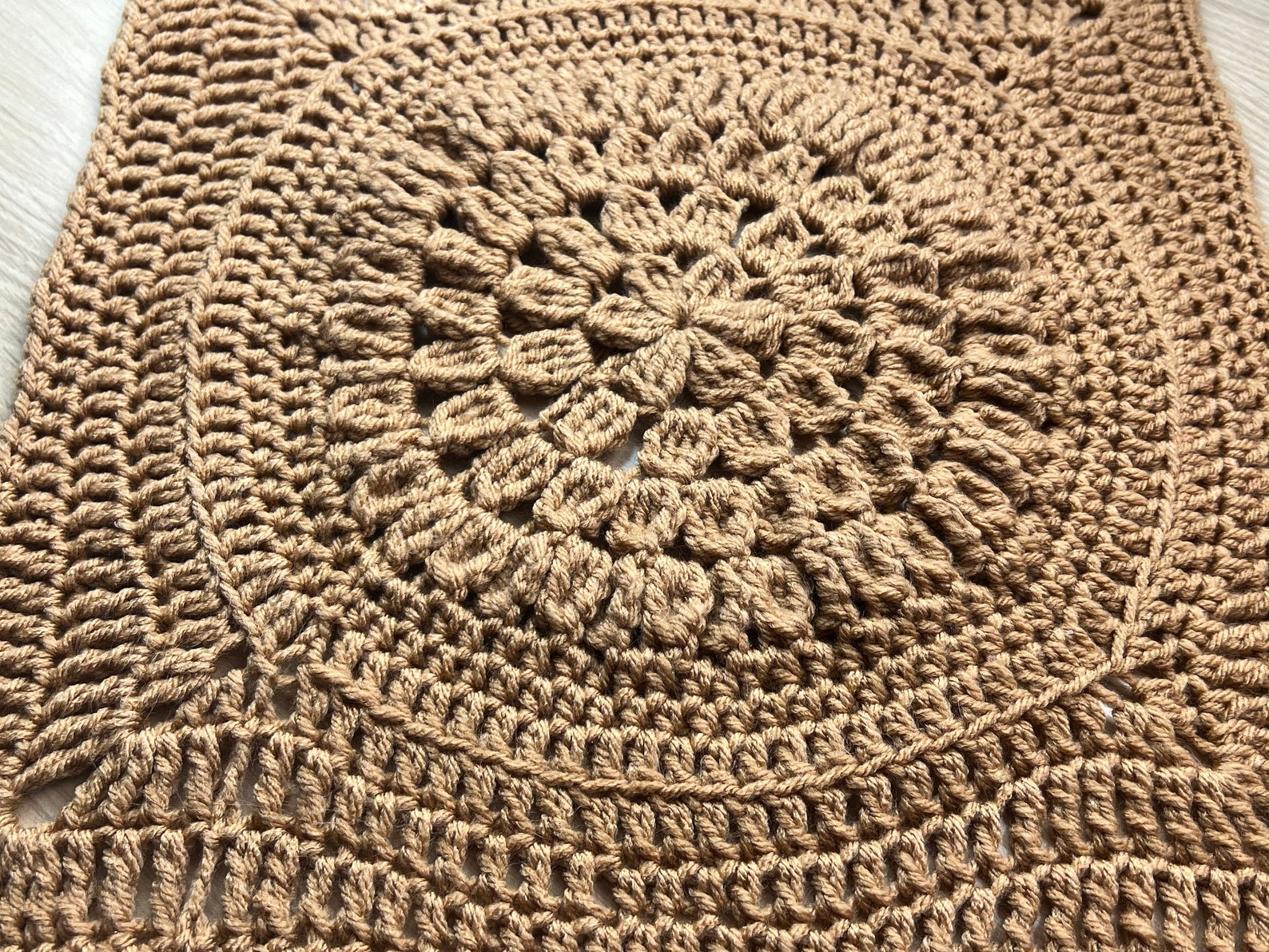 Crochet Autumnus Square+crochet Pattern+crochet Blanket Square+crochet ...