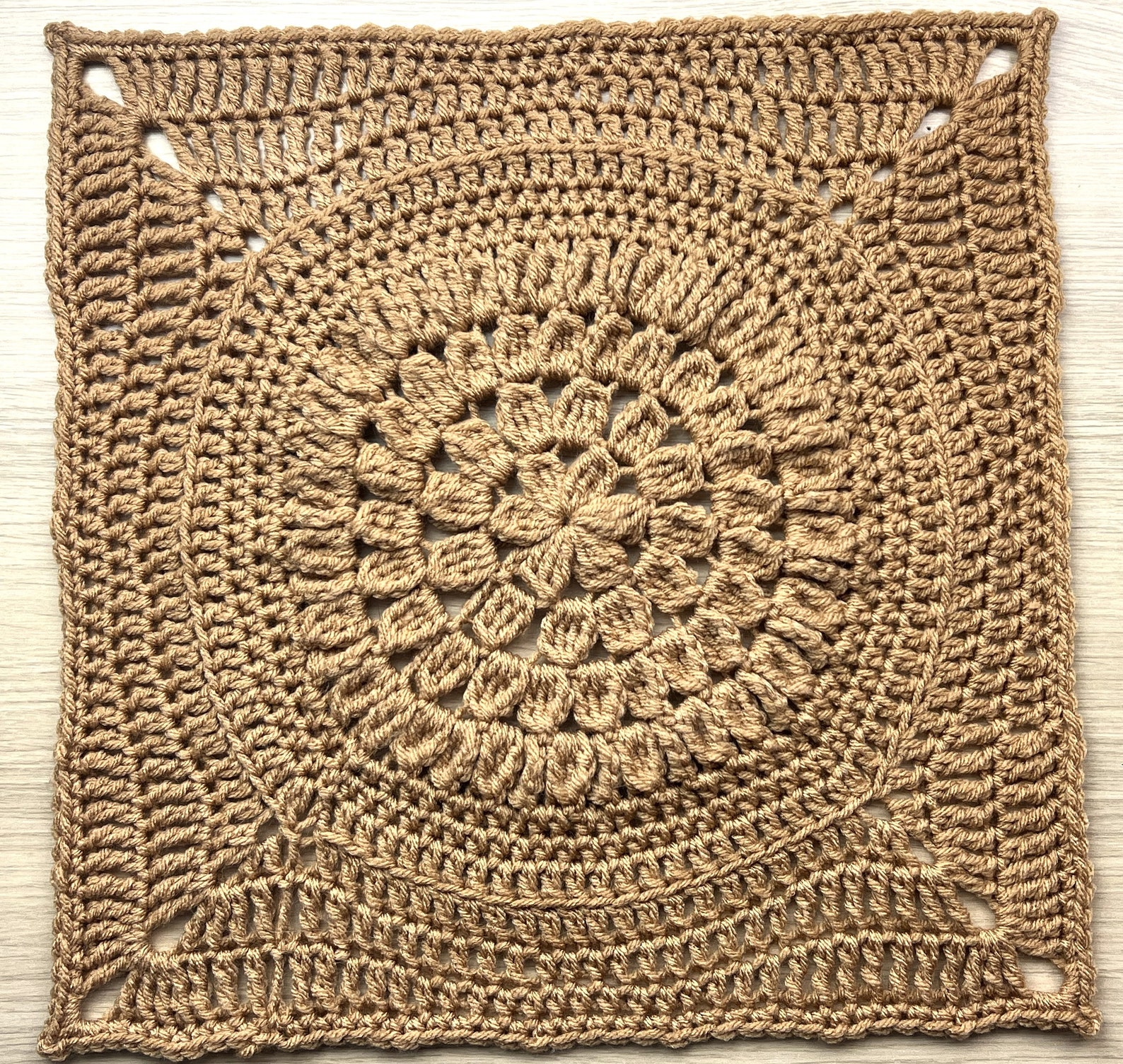 Crochet Autumnus Square+crochet Pattern+crochet Blanket Square+crochet ...