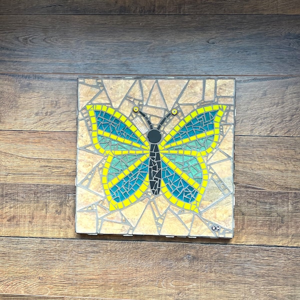 Mosaic Butterfly - Etsy