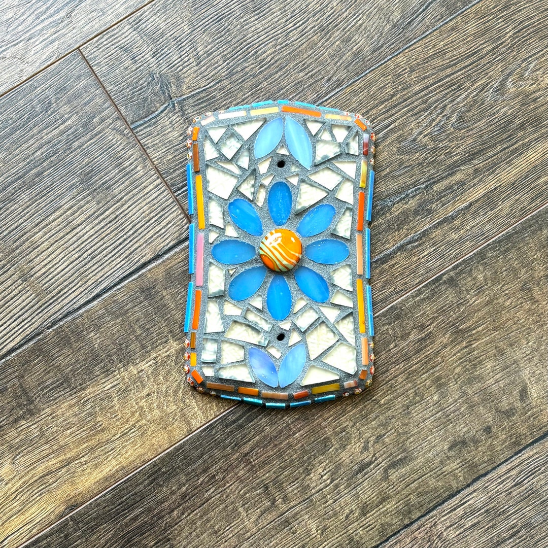 Mosaic Light Switch Blank Cover - Etsy