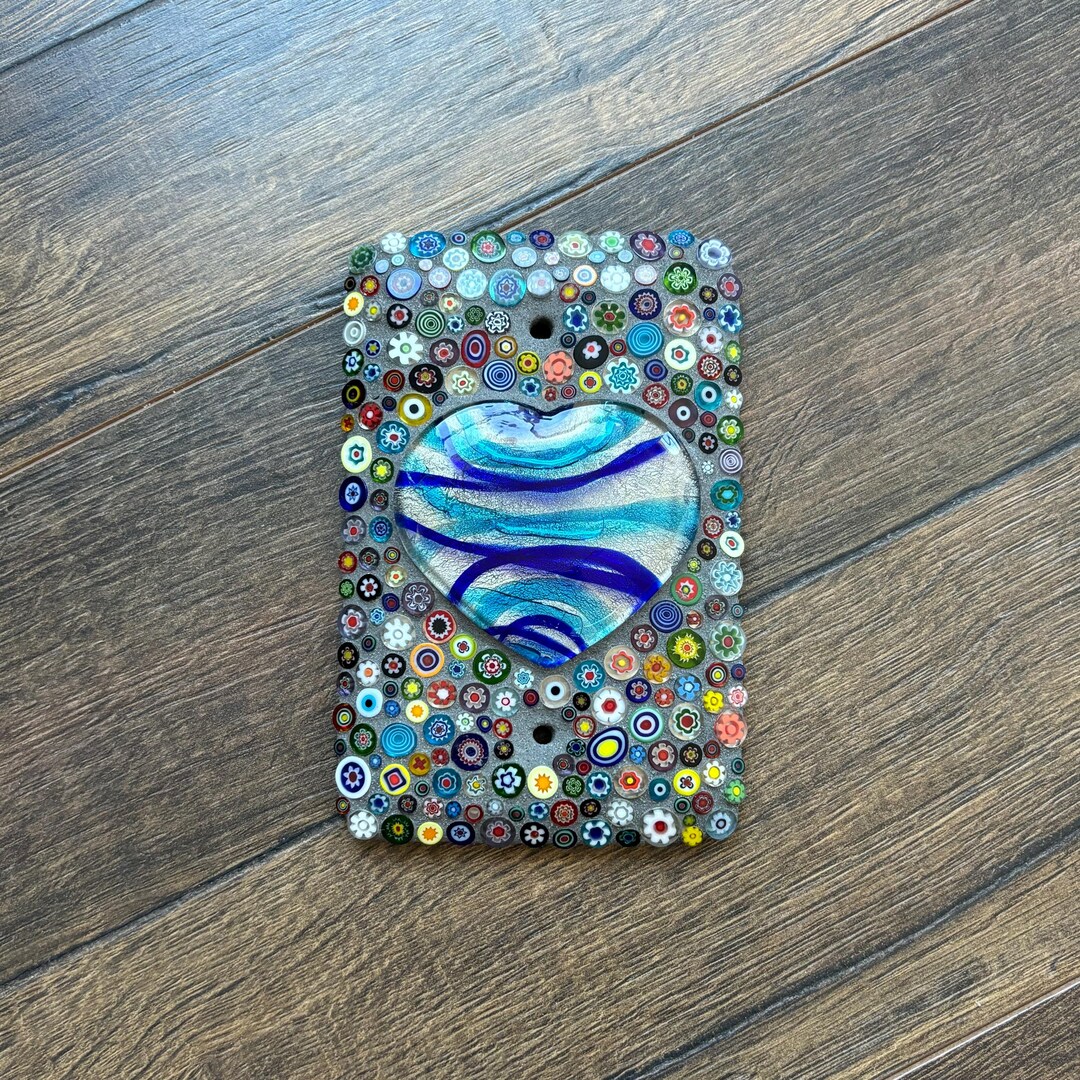 Mosaic Light Switch Blank Cover - Etsy