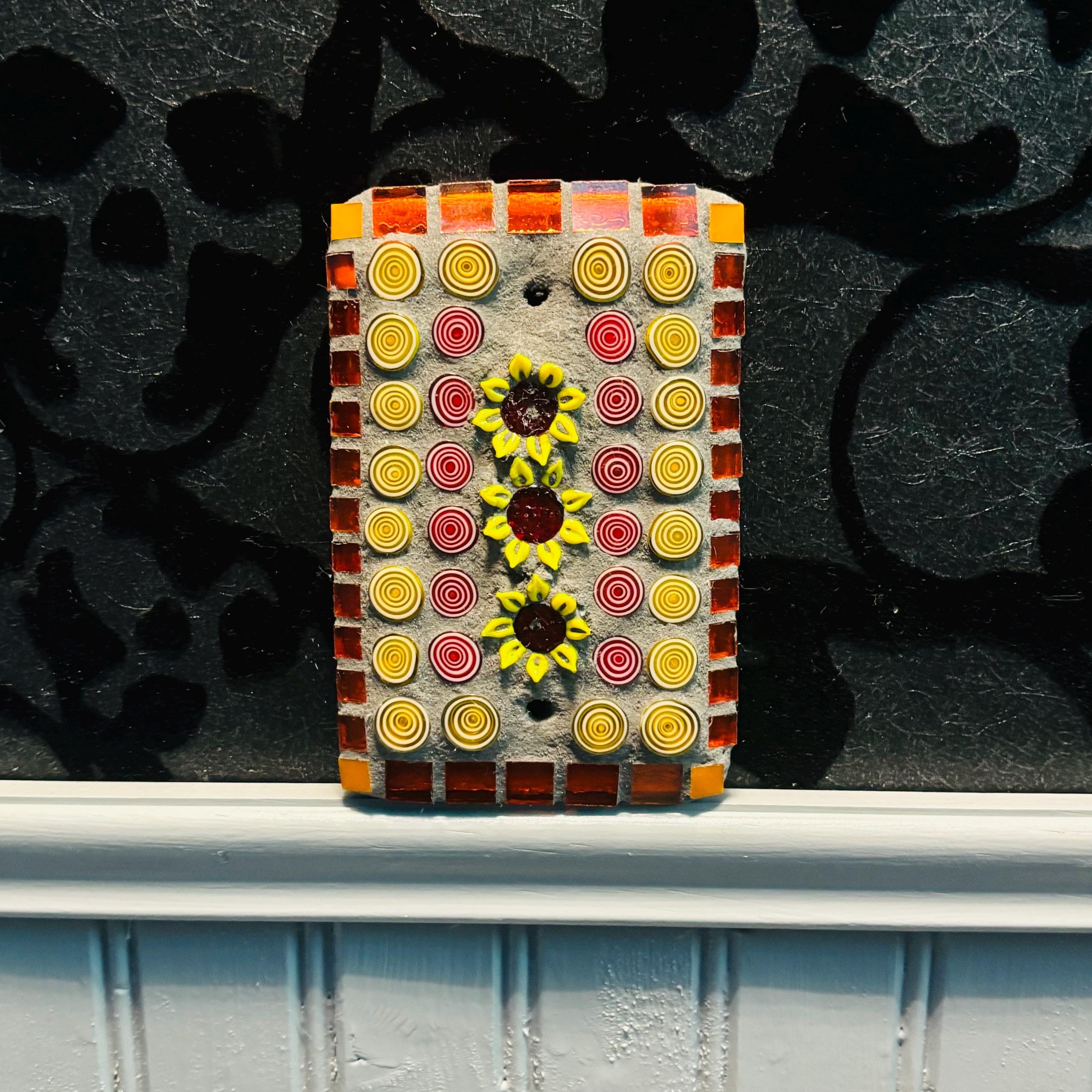 Mosaic Light Switch Blank Cover - Etsy