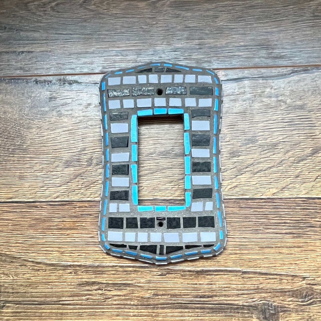 Mosaic Rocker Switch Cover - Etsy