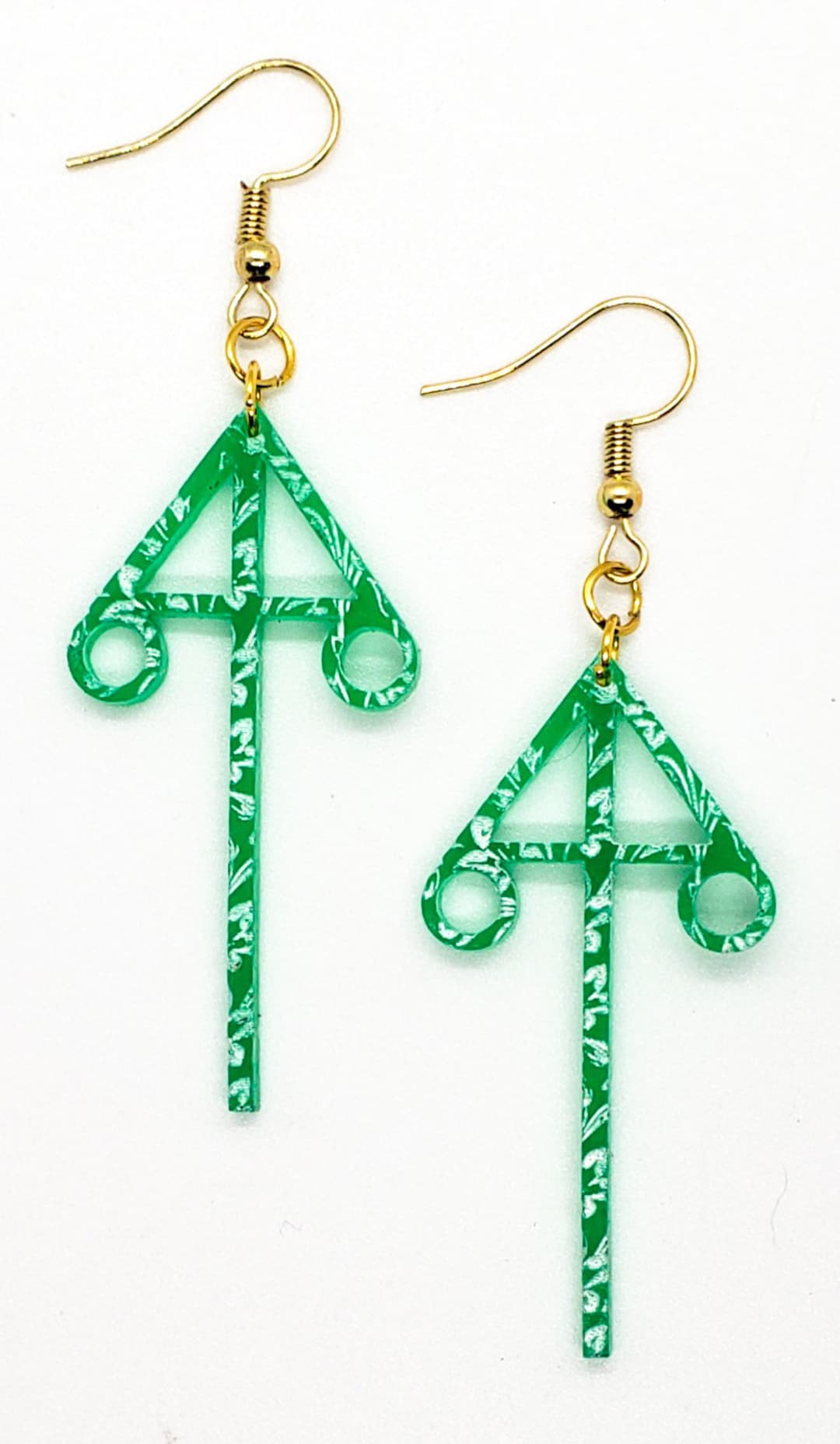 Folk Horror Maypole Earrings | Gothic Statement Jewelry | Ritual ...