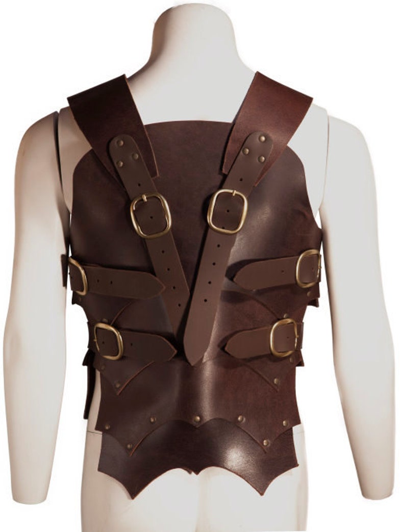Leather Orc Armor for Larping Reenactment Medieval LARP - Etsy Sweden
