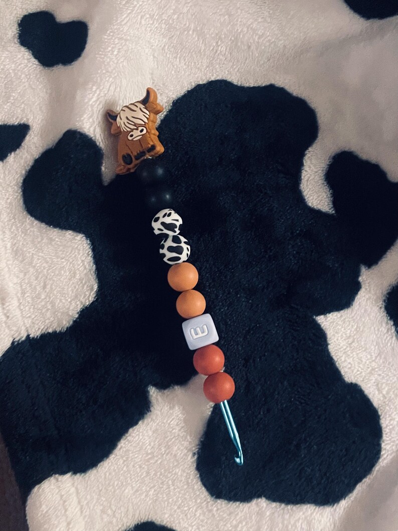Highland Cow Crochet Hook - Etsy