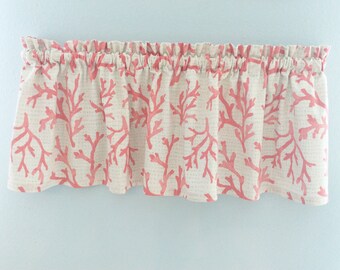 Coral Valance - Etsy
