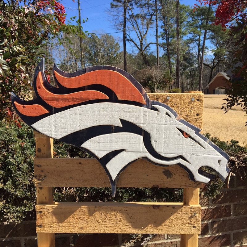 Denver Broncos Sign - Etsy