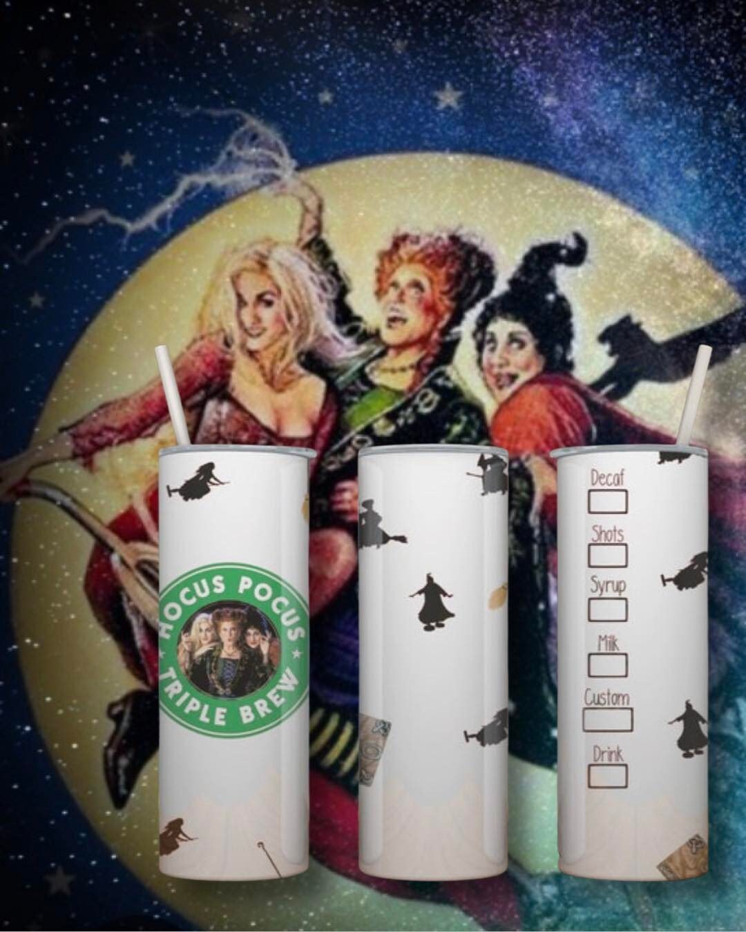 Hocus Pocus Cup Template, PNG, Instant Download, Cup, Tumbler - Etsy UK