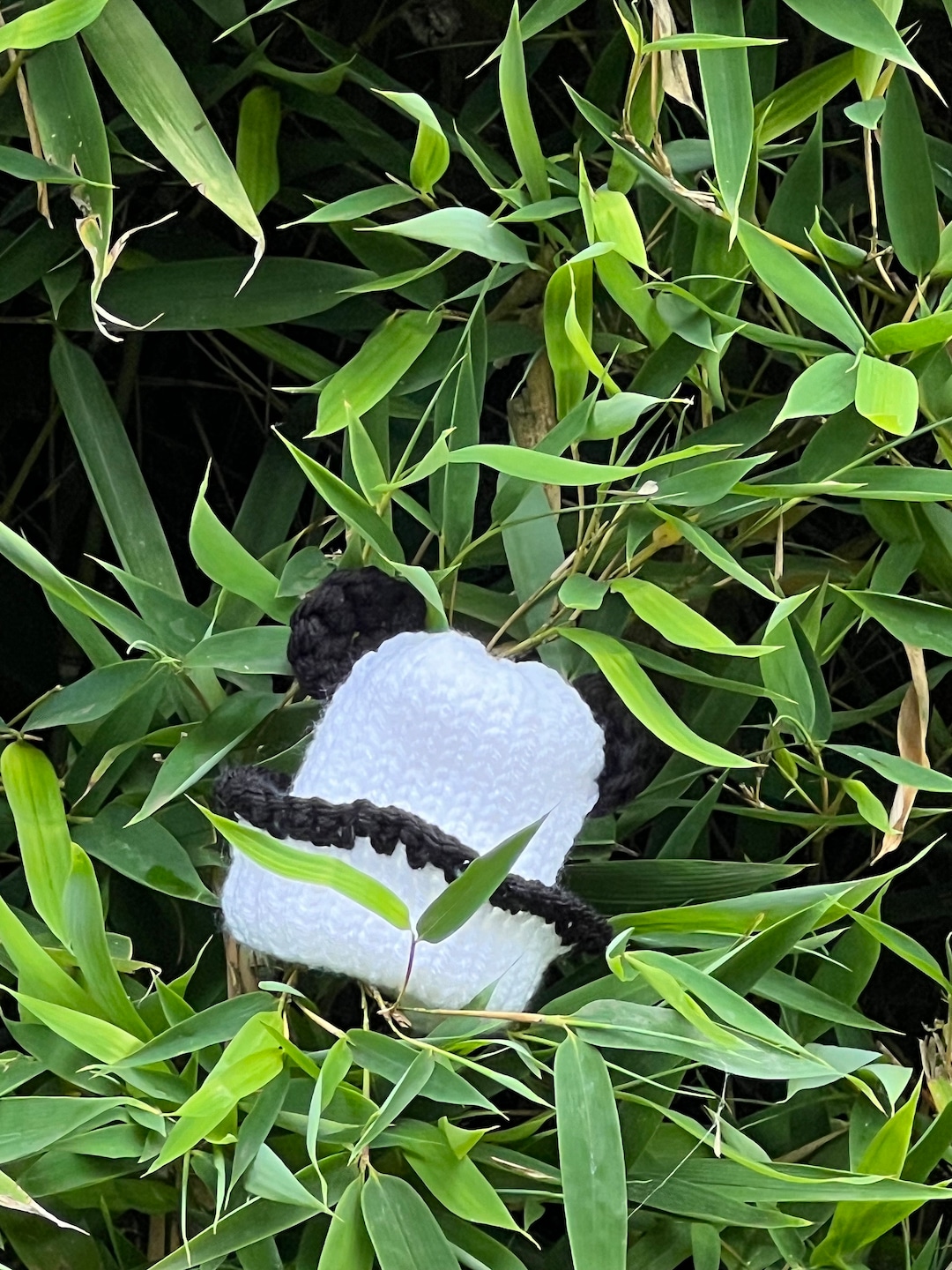 Knitted Preemie Panda Hat Nicu Baby Hats, Tiny, Warm, Gift, Hospital ...